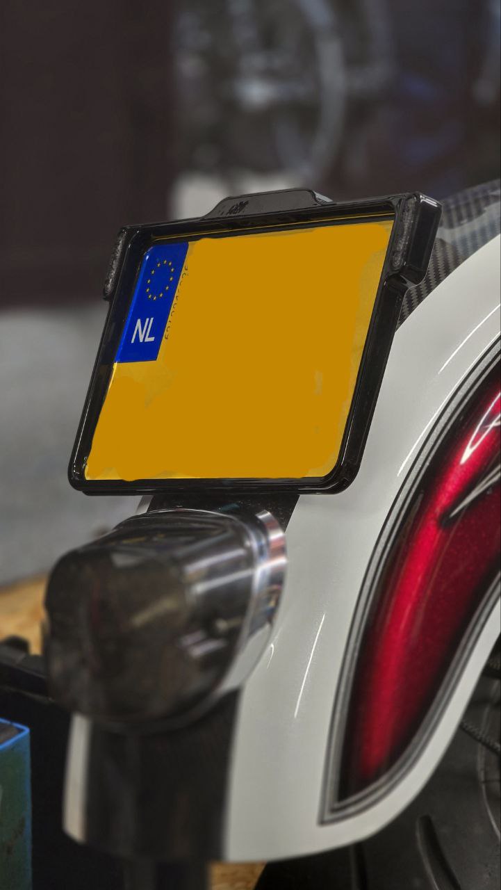 DMP Motorcycle License Plate Holder – Clubstyle Europe